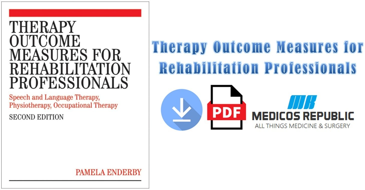 Get Therapy Outcome Measures PDF from Bibliobazar.
